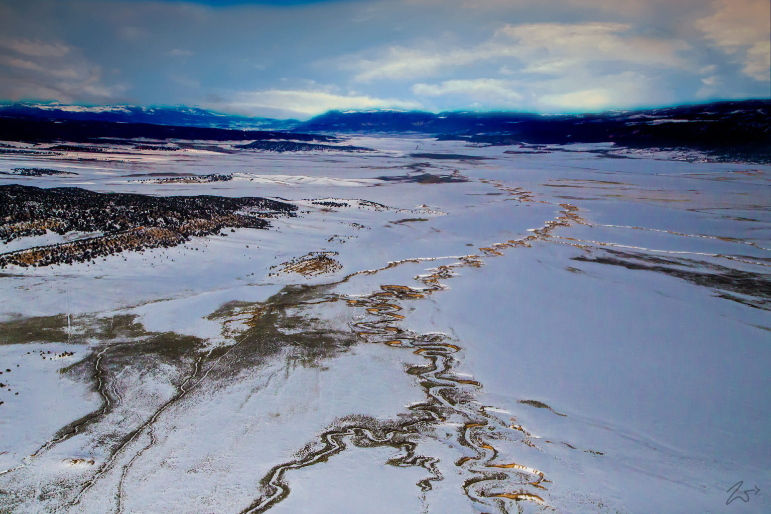 Sevier River in Winter | Where Eagles Fly®
